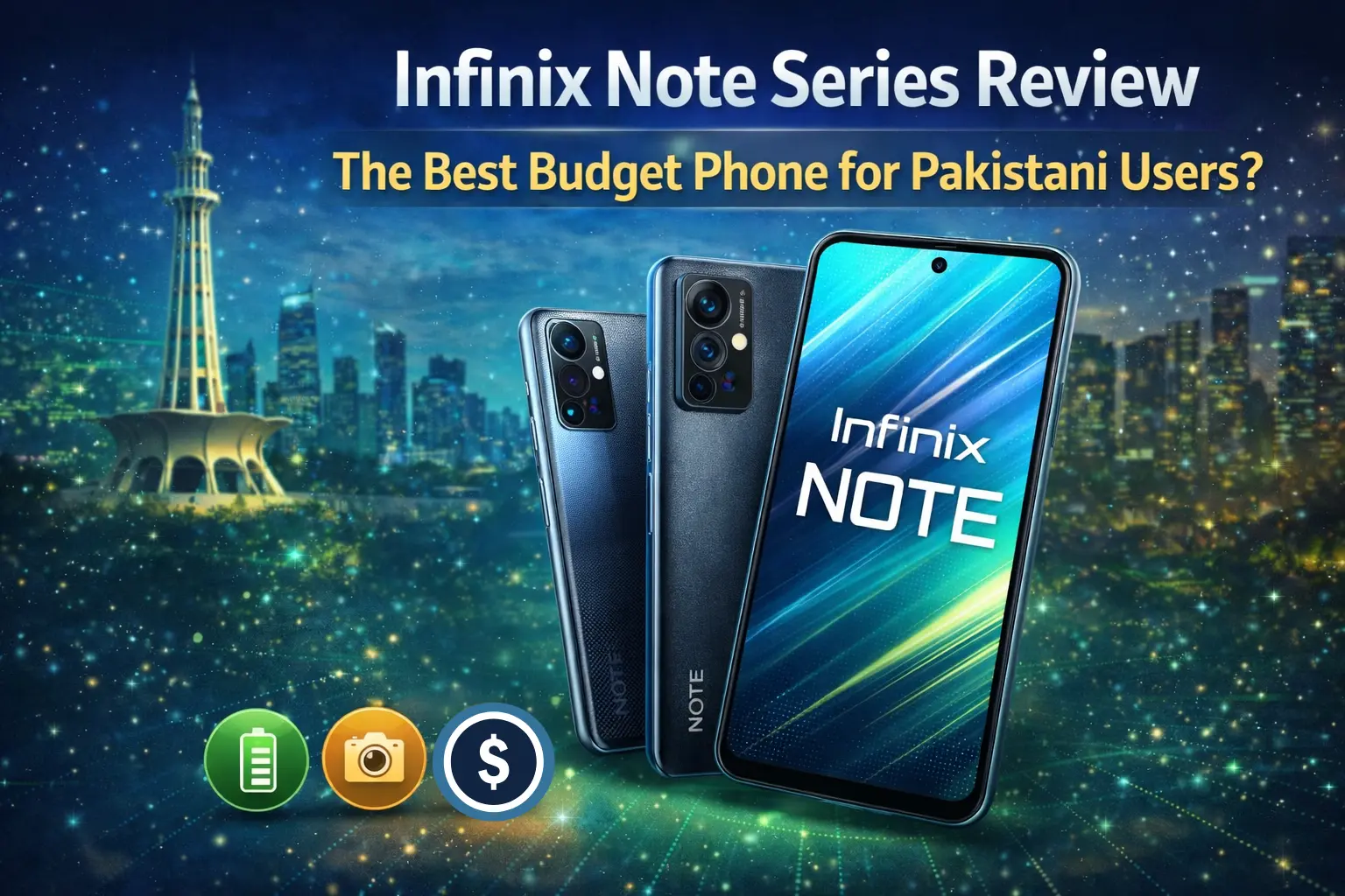 Infinix Note Series: The Best Budget Smartpoes n Paisan - Tecno Times